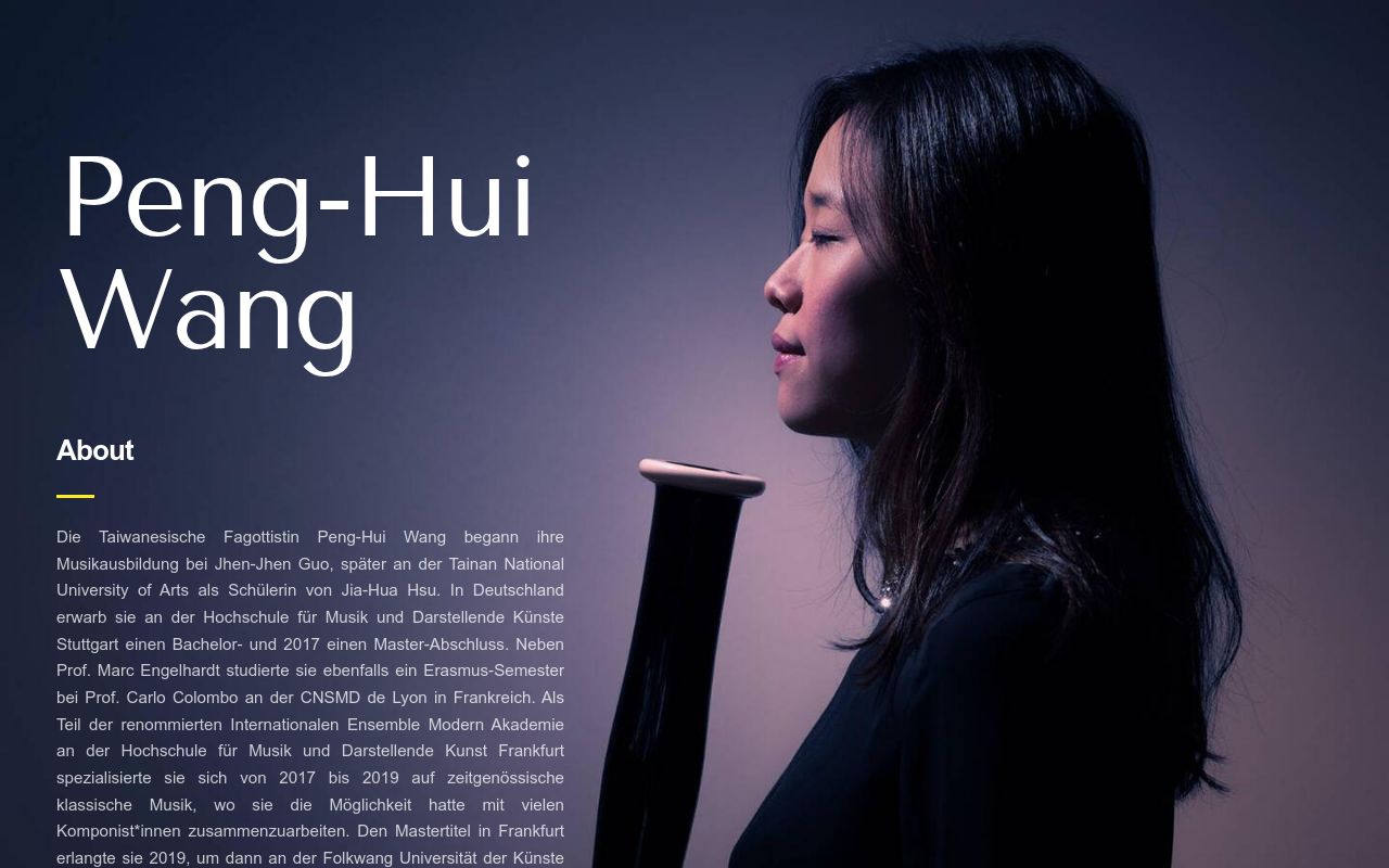 Peng-Hui Wang - official website